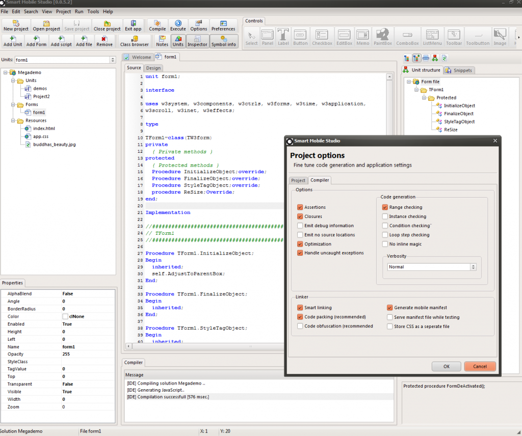 Smart Mobile Studio | Smart Mobile Studio 0.5.2Smart Mobile Studio 0.5. ...